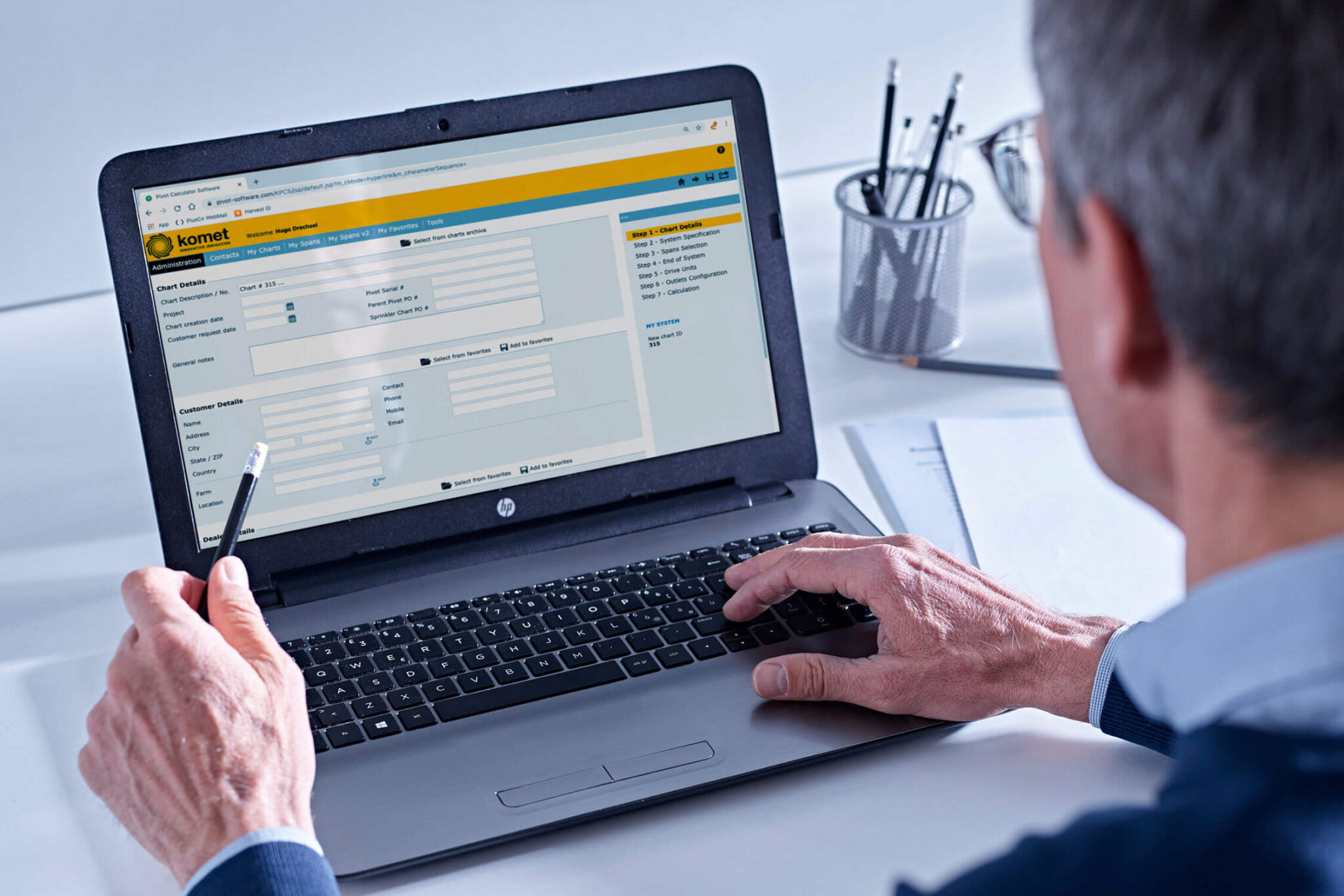 Komet Pivot Software - Komet